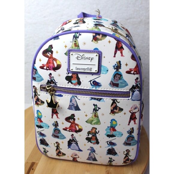 Loungefly | Bags | Loungefly Disney Princesses Mini Backpack Purse ...